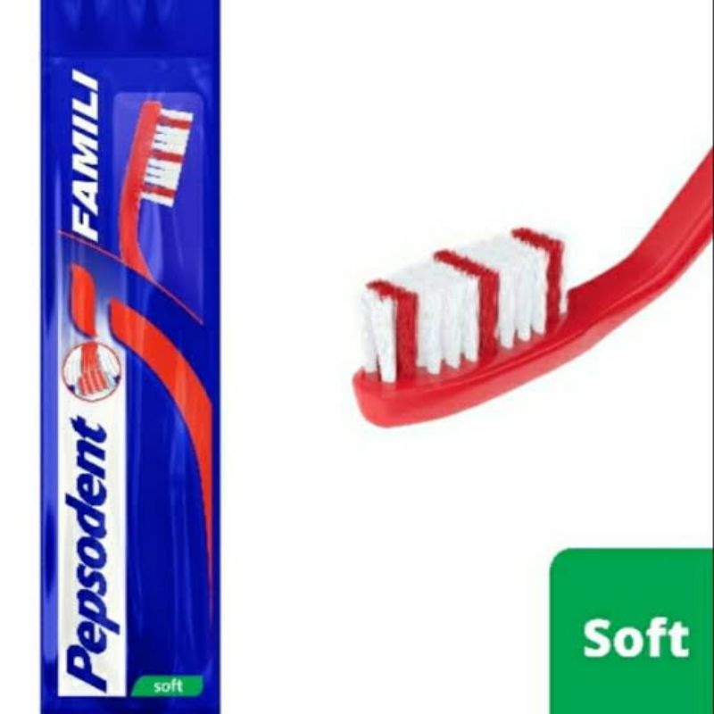 Jual SIKAT GIGI PEPSODENT TB FAMILY SOFT | Shopee Indonesia
