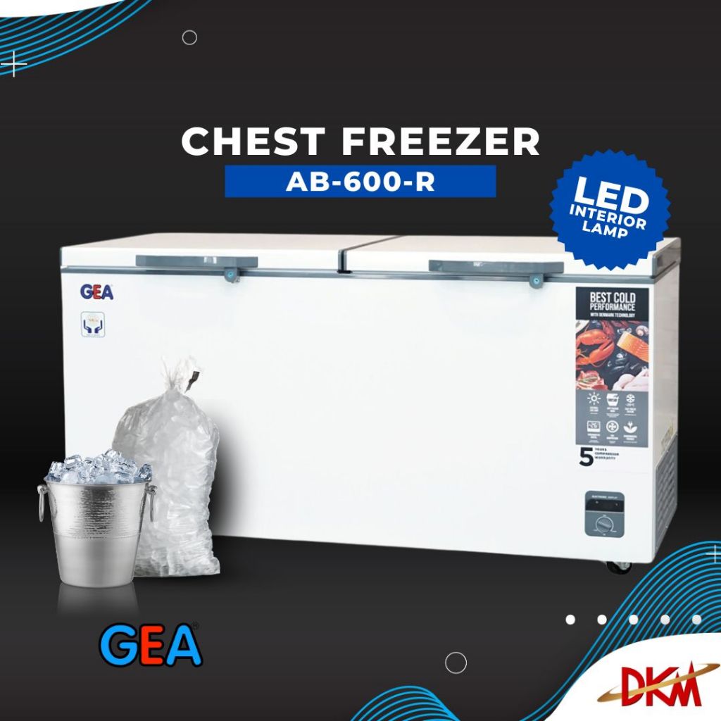 Jual CHEST FREEZER GEA AB-600-TX / AB 600 R Freezer 600 liter | Shopee ...