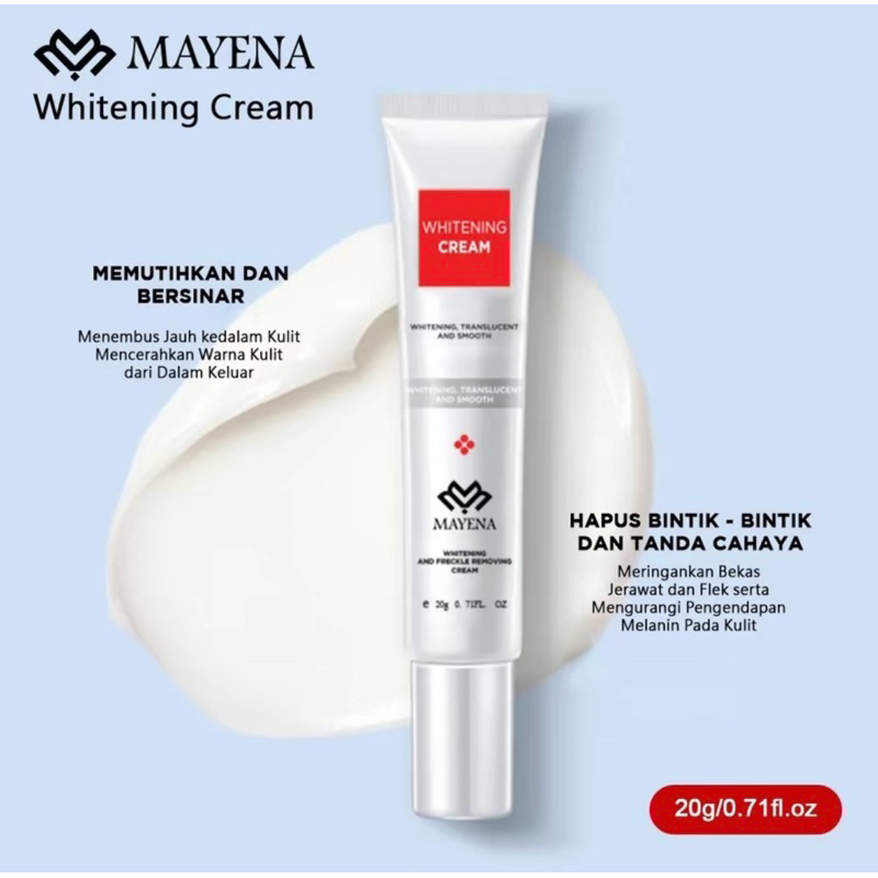 Jual MAYENA CREAM Whitening dan flek wajah / Cream mencerahkan / cream ...