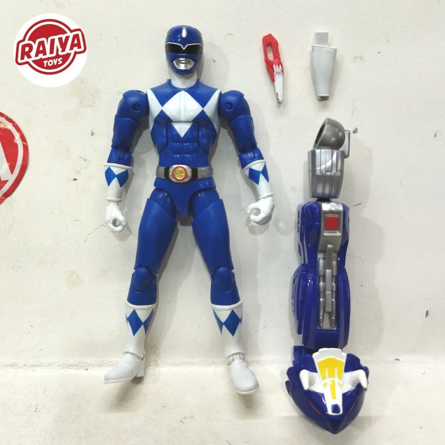 Jual Mainan action figure MIGHTY MORPHIN POWER RANGERS LEGACY Blue ...