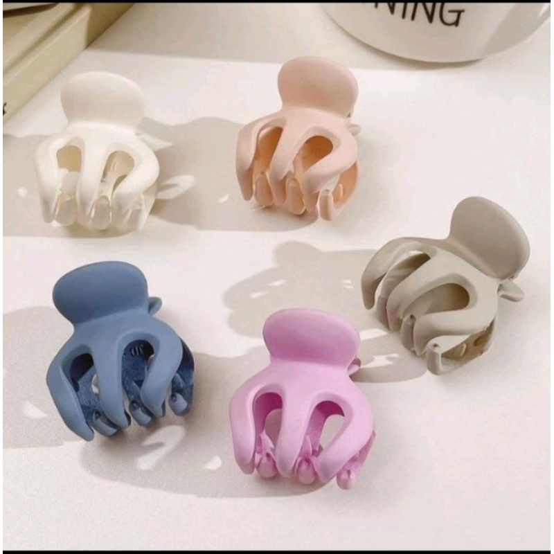 Jual Jedai rambut 3cm warna doff ukuran sedang jepit rambut klip rambut ...