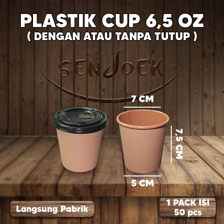 Jual HOT PAPER CUP | GELAS KERTAS MINUMAN PANAS | CUP PAPER 6.5 OZ | Shopee Indonesia