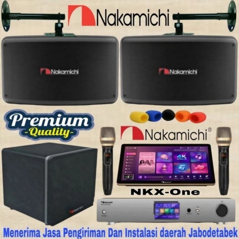 Jual Paket Karaoke NAKAMICHI Synthesis F1 10 inch ( PREMIUM II ) | Shopee Indonesia
