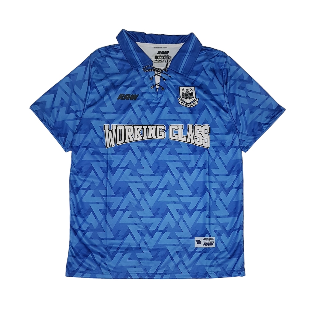 Jual R MERCH // JERSEY RETRO // JERSEY WORKING CLASS - WH BLUE ...