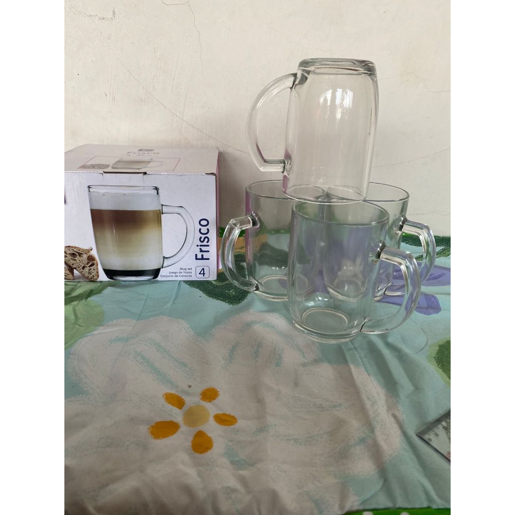 Jual BARNIQ Gelas Kopi / Gelas Es Kopi / Cangkir Beling / Gelas Frisco ...