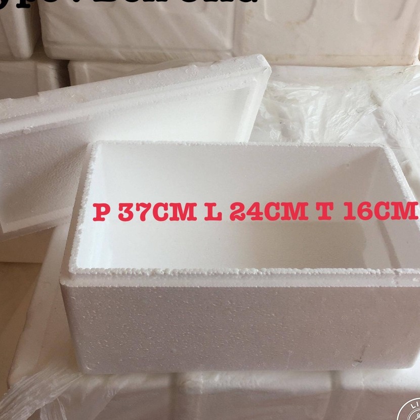 Jual KF7 Styrofoam box 5kgstyrofoam panjang 37CM | Shopee Indonesia