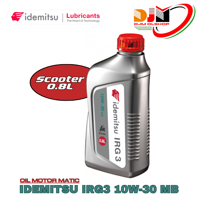 Jual IDEMITSU IRG3 Oil Matik 10W-30 MB Mineral 800ml | Shopee Indonesia