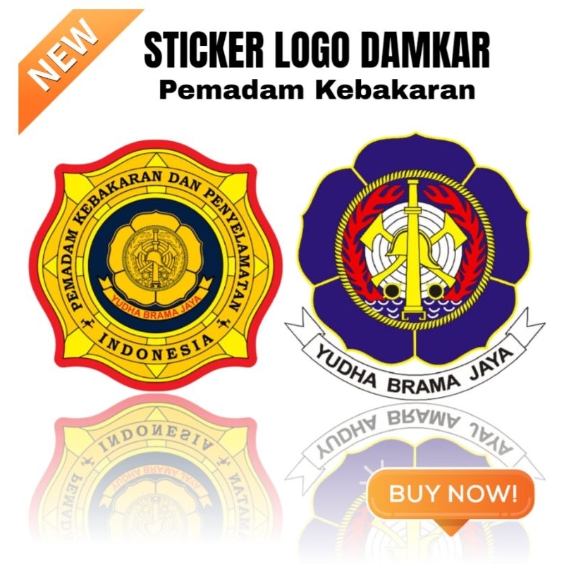 Jual Stiker Logo Pemadam Kebakaran Stiker Damkar | Shopee Indonesia
