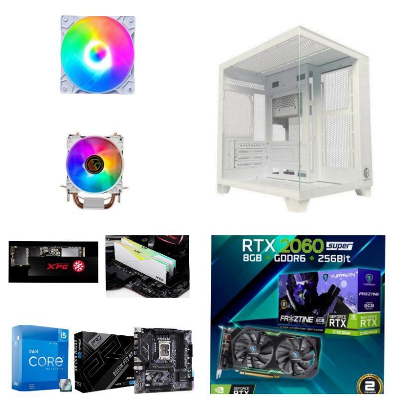 Jual Rakitan PC Gaming / Rendering / Streaming Intel Core i5 12400F Gen 12 LGA 1700 VGA RTX 2060 ...