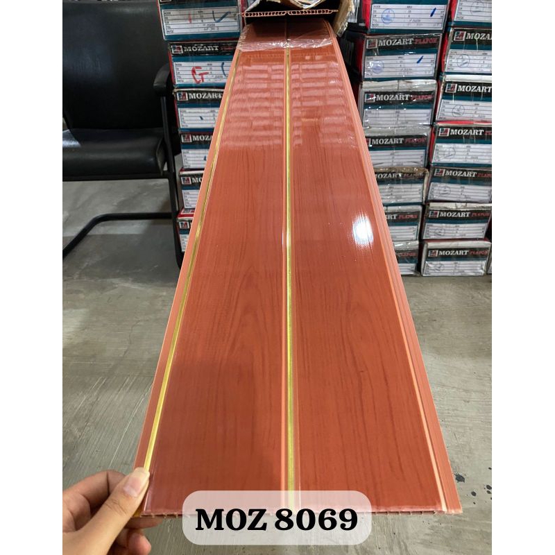 Jual Plafon PVC MOZ 8069 Atap Rumah Modern Minimalis Murah Tahan Air Anti Rayap | Shopee Indonesia