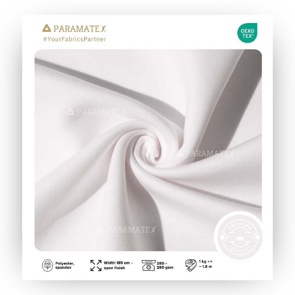Jual Paramatex Bahan Kain Casual Olympia Polyester Spandex Per Kg | Shopee Indonesia