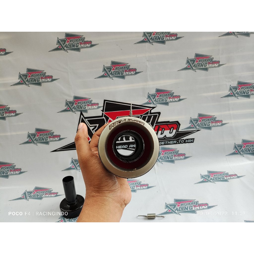 Jual knalpot proliner carbon tr 1 short inlet 51 mm beat nmax vario gsx ...