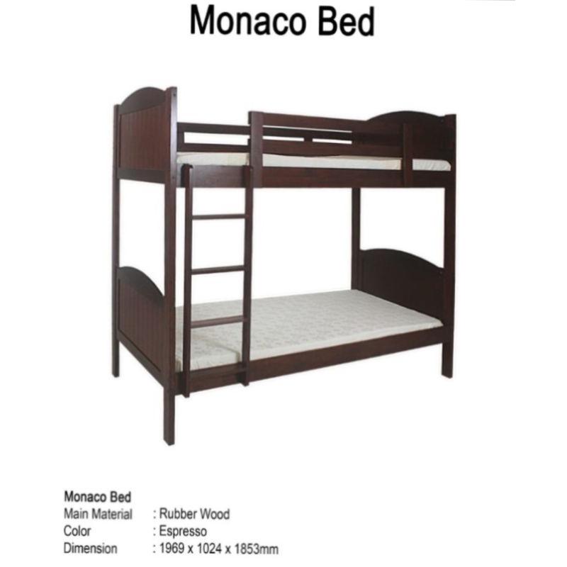 Jual Tempat tidur bertingkat/Bed tingkat Minimalis berbahan kayu ...