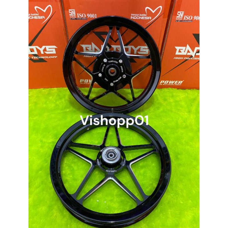 Jual VELG POWER RACING ORIGINAL BAD BOYS X 185x14 & 215x14 VARIO 110 ...