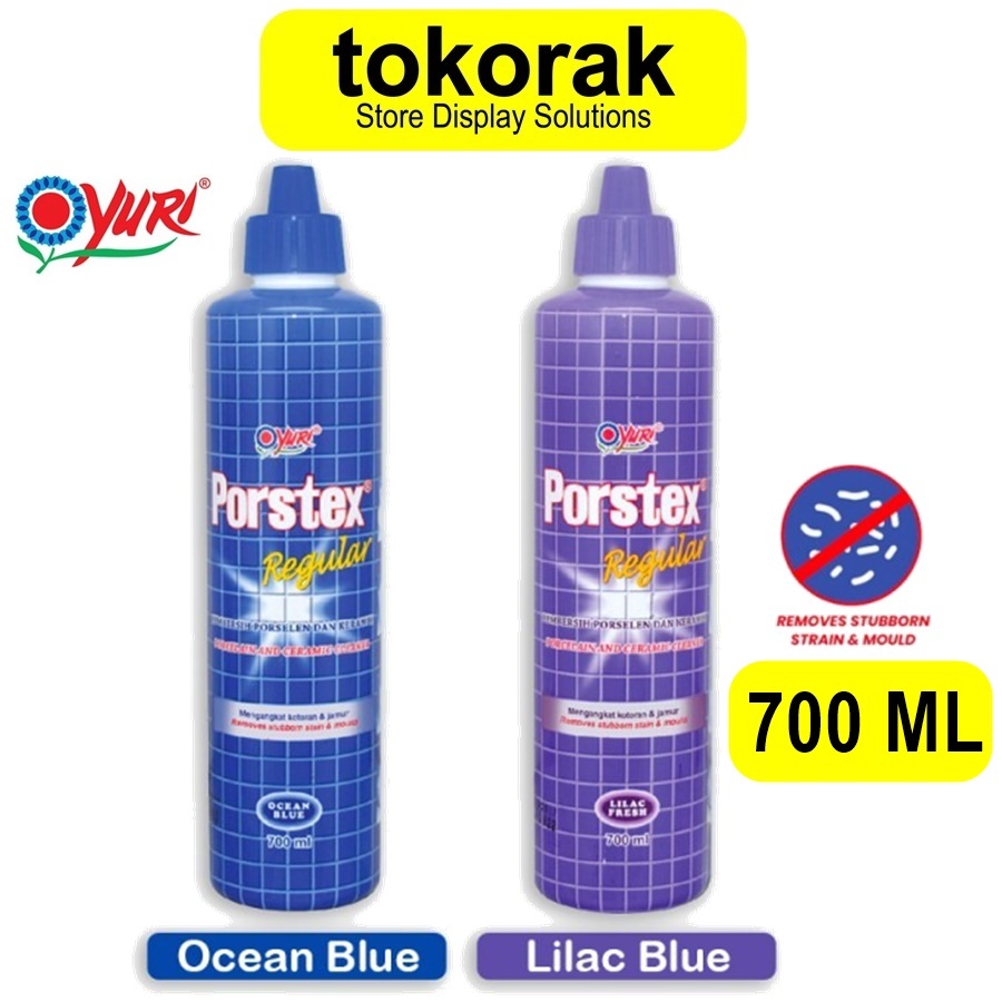 Jual YURI PORSTEX REGULAR PEMBERSIH LANTAI PORCELAIN KERAMIK OCEAN BLUE ...