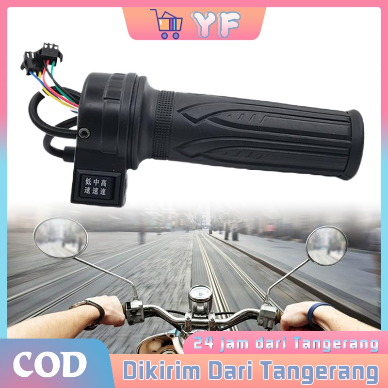 Jual 3 Speed Grip Gas Sepeda Listrik Sensor Handle Gas Sepeda Listrik ...
