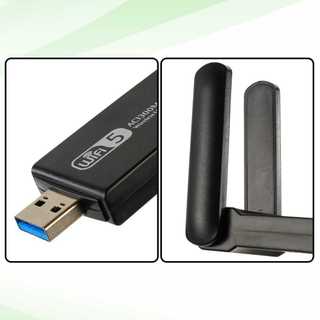 Jual Icaning AC1300 USB WiFi Adapter 1300Mbps! Wifi Adapter Dual Band ...