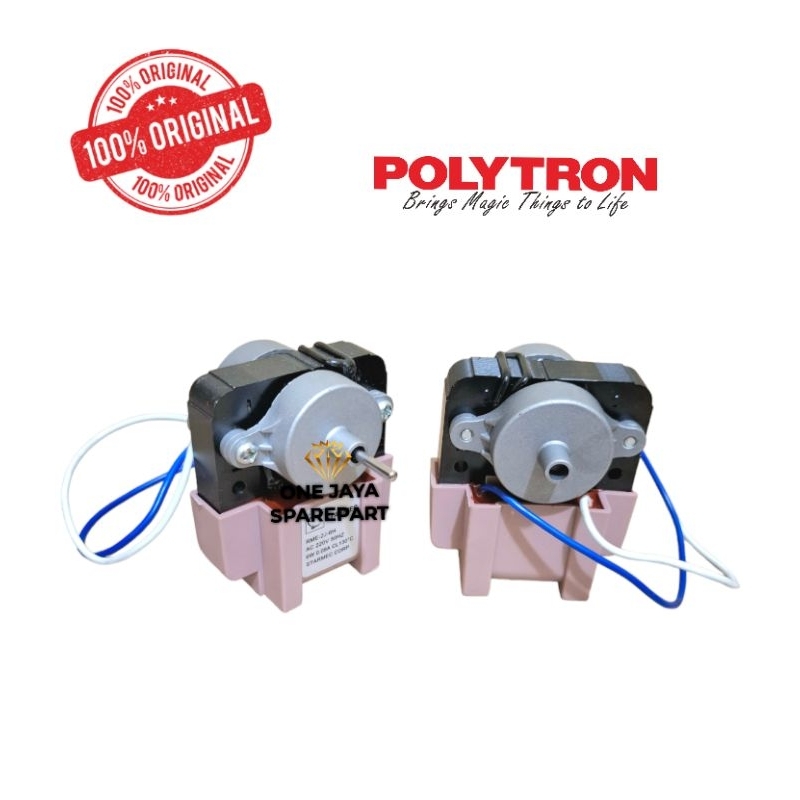 Jual MOTOR FAN- Fan Motor / Dinamo Kipas Kulkas 2 Pintu Polytron ...