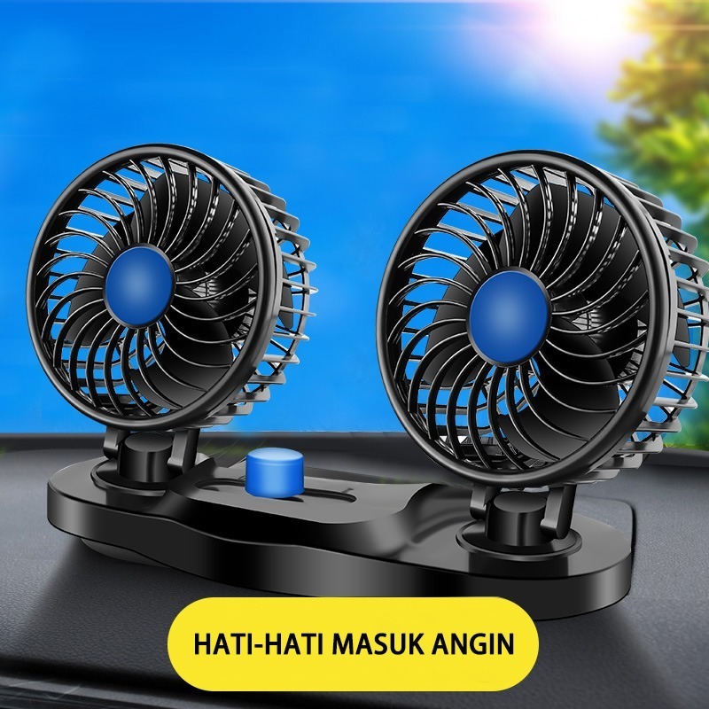 Jual Kipas Angin Mobil StarHome Kipas Angin Ganda Double Blower Fan ...