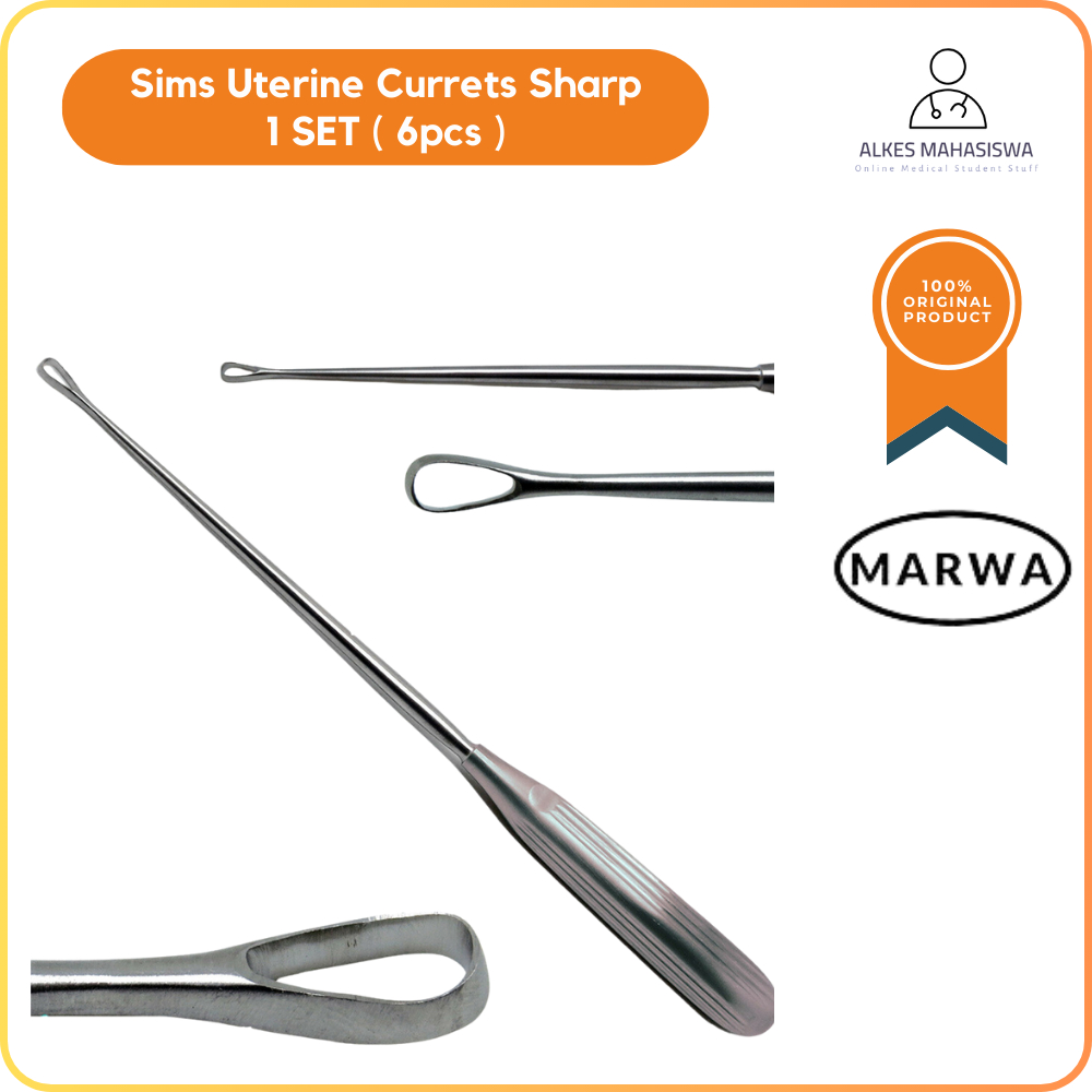 Jual SIMS Uterine Curettes Sharp / Sendok Kuret Marwa | Shopee Indonesia