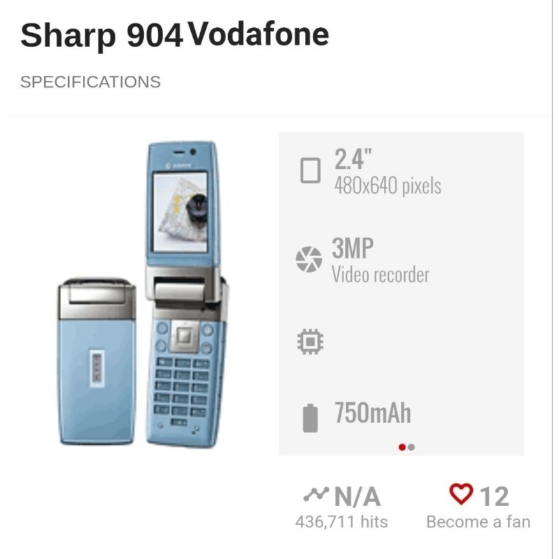 Jual SHARP 904 SH Vodafone HP LANGKA UNIK DAN ANTIK HP NYA PARA KOLEKTOR 100% ORIGINAL | Shopee ...