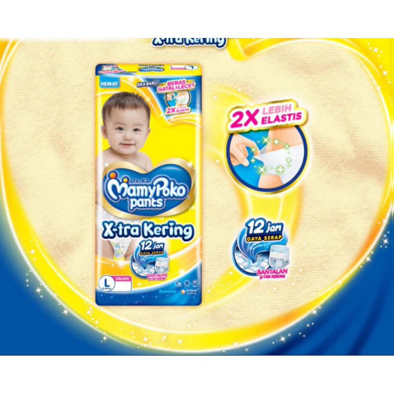 Jual Pampers Mamypoko ukuran L 1 karton | Shopee Indonesia