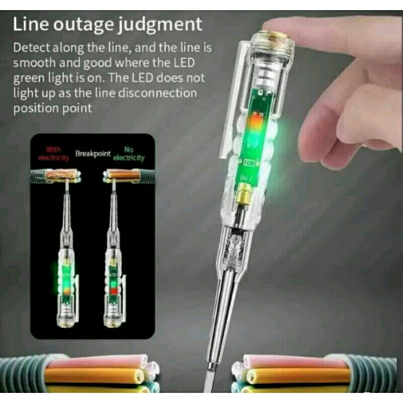 Jual OBENG TESPEN / OBENG TESTER MINUS TEST LITRIK TEST PEN KABEL ...