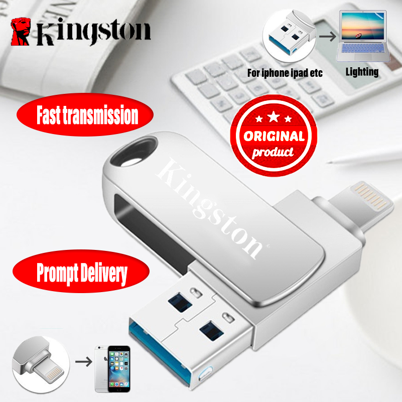 Jual Kingston OTG Flashdisk 512GB/1TB/2TB iOS, iPad, PC, USB 3.0, 2 IN ...