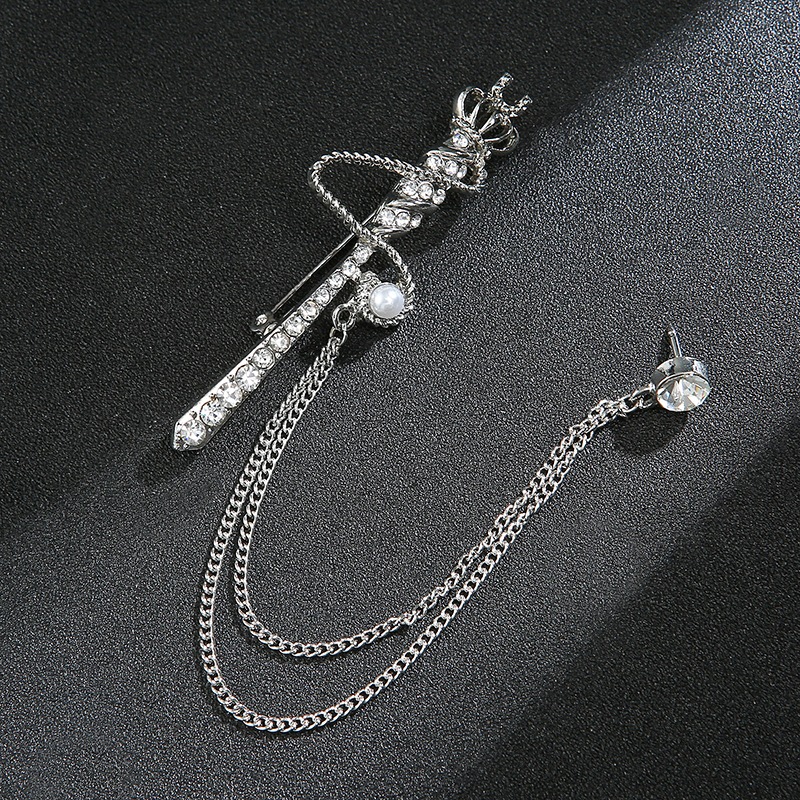 Jual KIAMA - Lapel Pin Bros Jas Wedding Vintage Crown - Aksesoris Pin ...