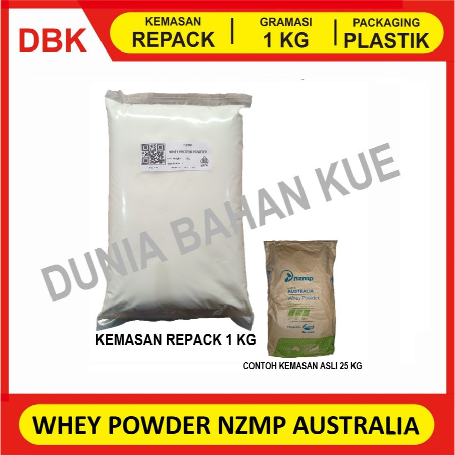 Jual WHEY POWDER NZMP AUSTRALIA - REPACK 1 KG / SUSU BUBUK WHEY PROTEIN ...