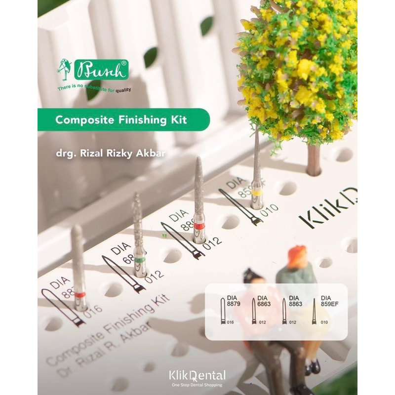 Jual KLIK DENTAL Busch Kit : Composite Finishing Kit - drg.Rizal Rizky ...