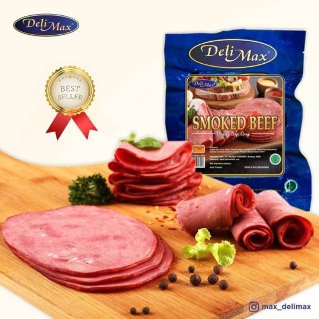 Jual Deli Max Smoked Beef ( Daging Sapi Asap ) | Shopee Indonesia