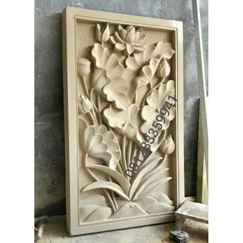 Jual Batu Alam Ukir Dinding - Pengrajin Ukiran Batu Alam Untuk Dinding ...