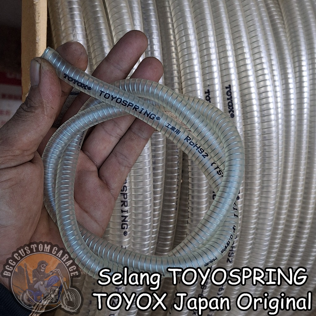 Jual Selang TOYOSPRING per meter . Slang bensin original TOYOSPRING 1/4 ...