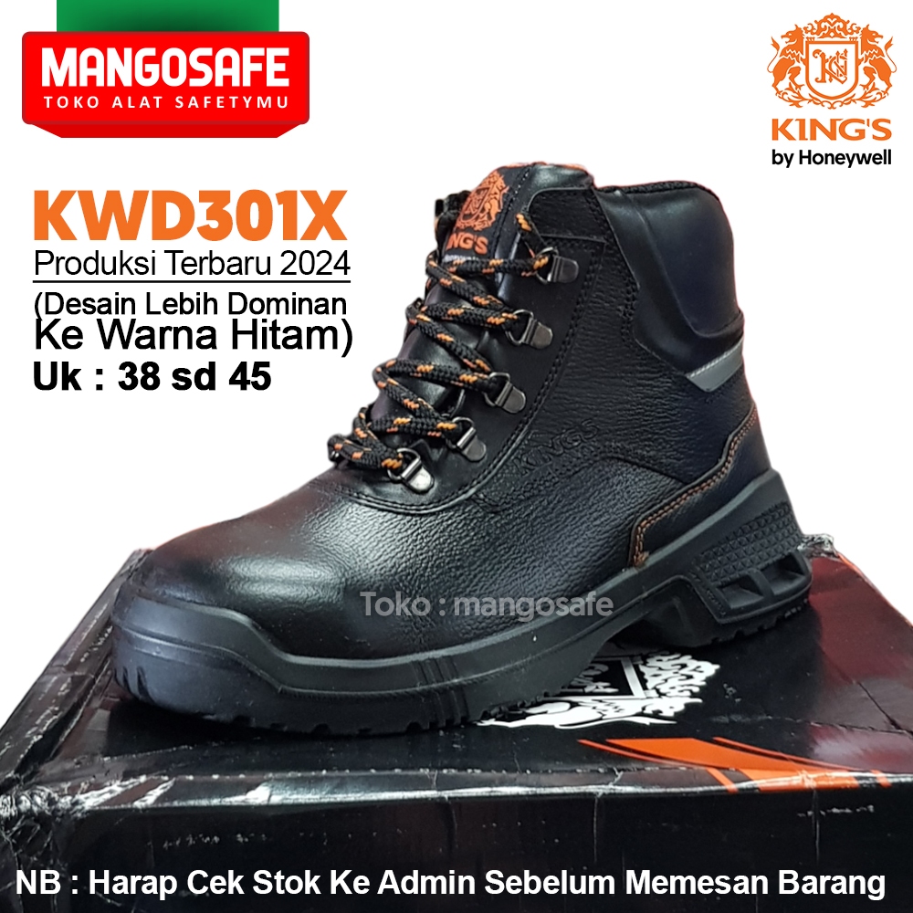 Jual Sepatu Safety KINGS by Honeywell KWD 301 X / Sepatu Kerja KWD301 X ...