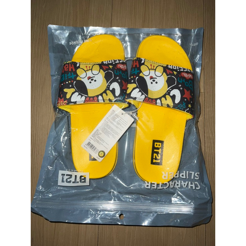 Jual SLIPPER BTS BT21 CHIMMY JIMIN OFFICIAL SANDAL | Shopee Indonesia