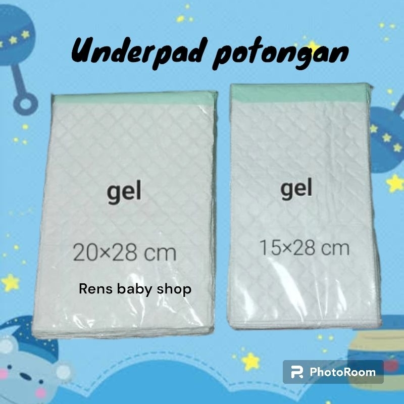 Jual Diapro / Sensi Underpad gel potongan 10 lembar untuk alas ompol ...