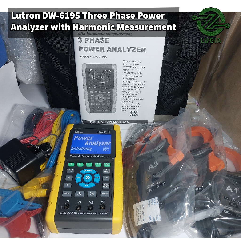 Jual Lutron DW-6195 Three Phase Power Analyzer with Harmonic Measurement | Shopee Indonesia