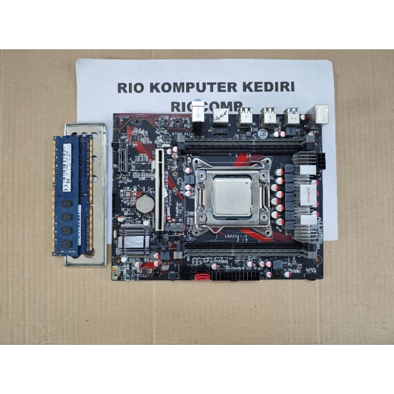 Jual paket motherboard dan processor Intel LGA 2011 lga2011 chipset x79 ...