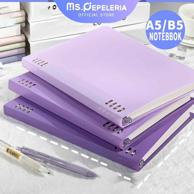 Jual buku tulis sekolah/Notebbok Buku Binder A5 B5 /buku tulis binder ...