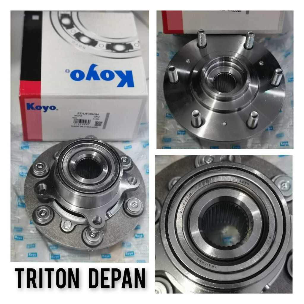 Jual HUB BEARING NAP RODA PAJERO TRITON KEPALA KAMBING 2DUF050N KOYO ...