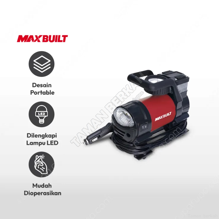 Jual MAXBUILT POMPA BAN MOBIL 15A - SUPER INFLATOR 15A DC12V | Shopee ...
