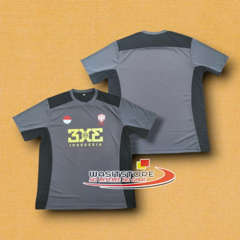 Jual BAJU WASIT BASKET PERBASI 3on3 - 3X3 ( Logo: Bendera Indo, New ...