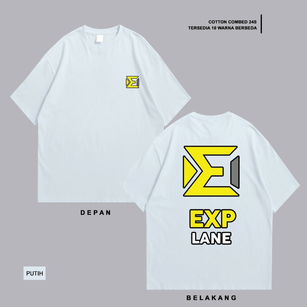 Jual Kaos Mobile Legend MLBB All Role - EXP Jungler Mid Gold Roam Lane ...