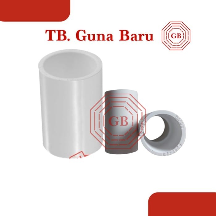 Jual sock pipa 20 mm Sok Sock Shock Pipa 20 mm 20mm PVC Sambungan Pipa ...
