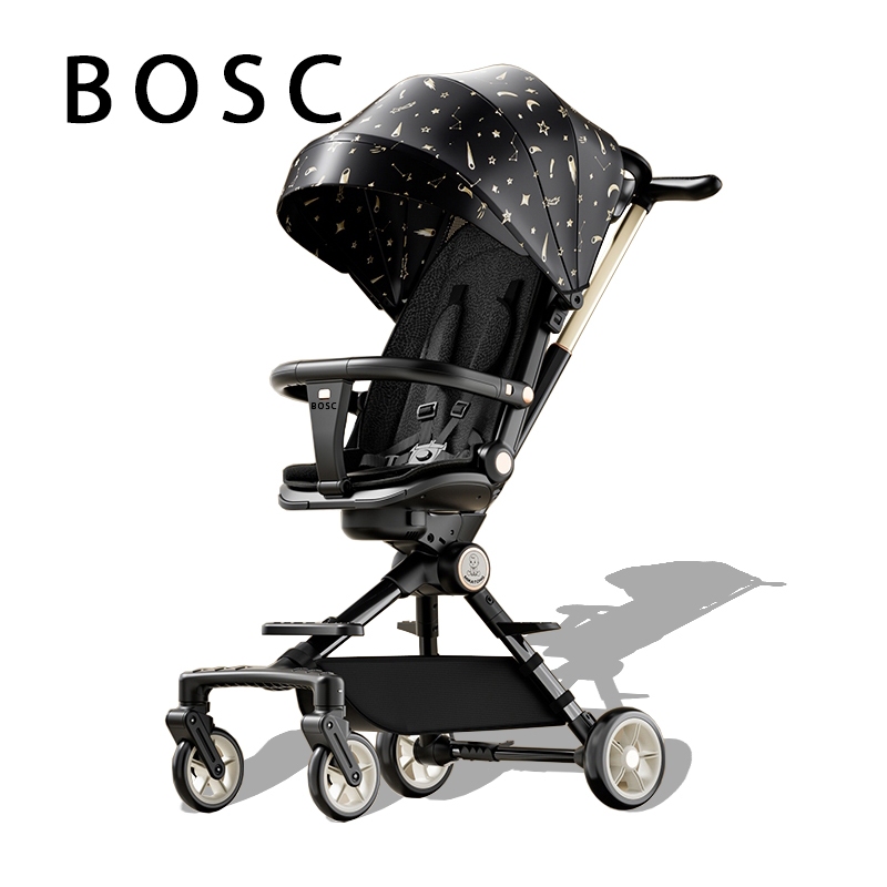Jual BOSC Stroller Bayi Kereta Dorong Bayi 2 Arah Traveling Dilipat ...