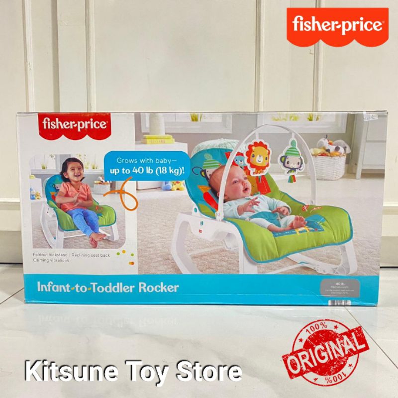 Jual Fisher Price Infant to Toddler Rocker Original - Kursi Goyang Bayi ...