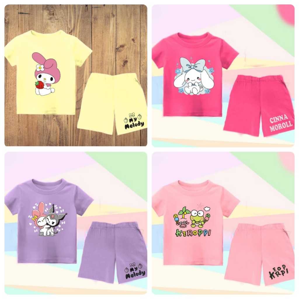 Jual SETELAN ANAK UNTUK 2-11 TAHUN/STELAN KAOS SANTAI/BAJU KAOS ANAK ...
