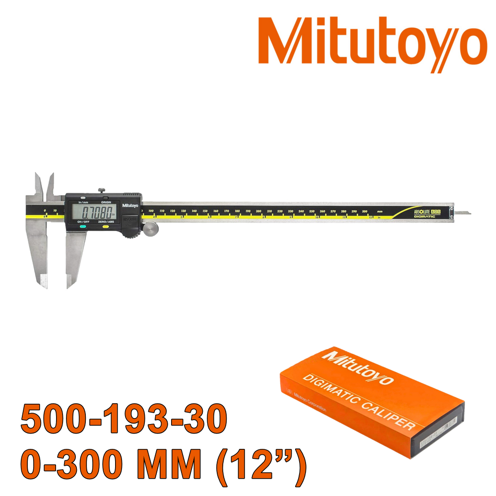 Jual Vernier Digital Caliper 300 mm MITUTOYO 500-193-30 0.01 Sigmat 12 ...