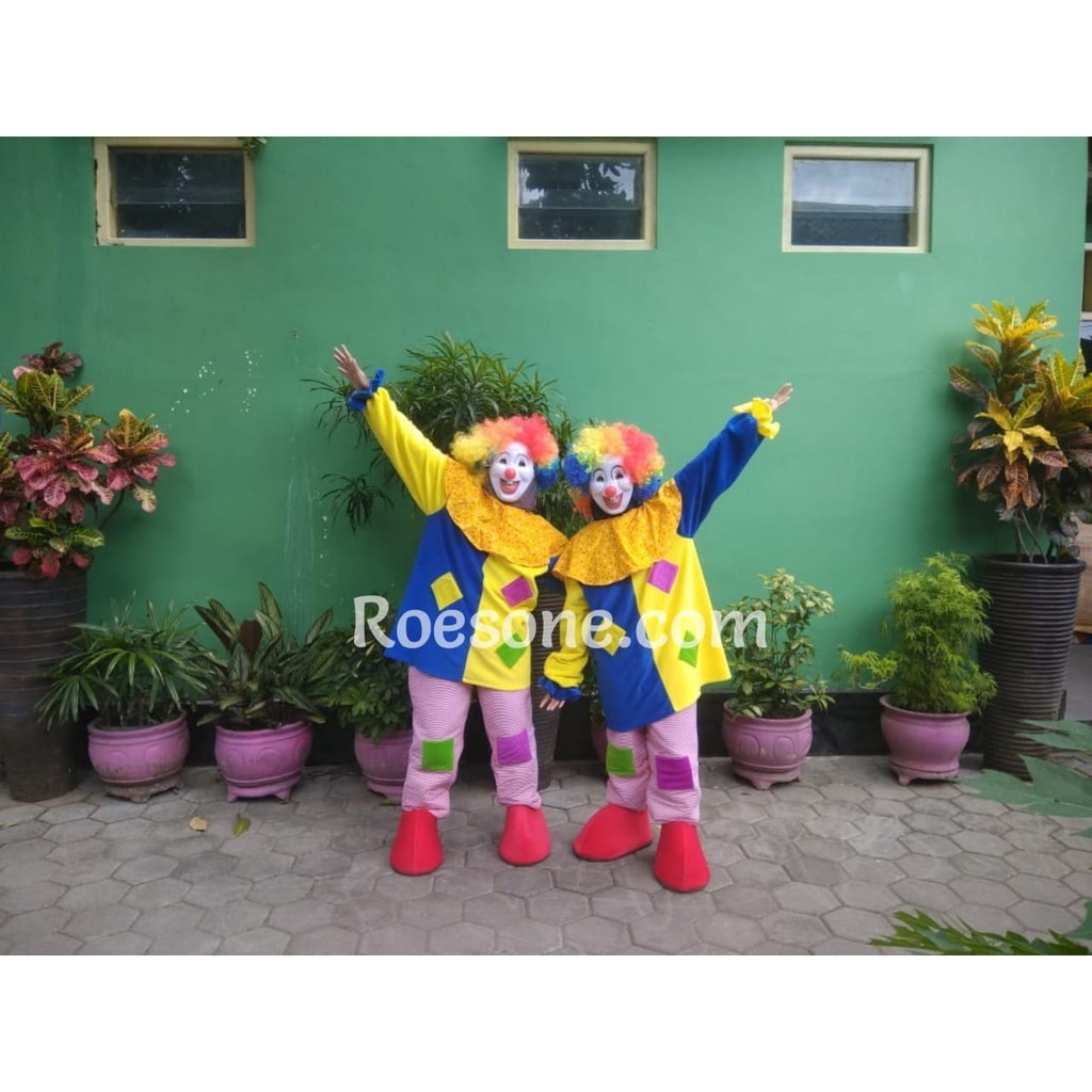 Jual KOSTUM BADUT BAJU PESTA LUCU FUN FESTIVAL ULTAH BAJU KARNAVAL ...